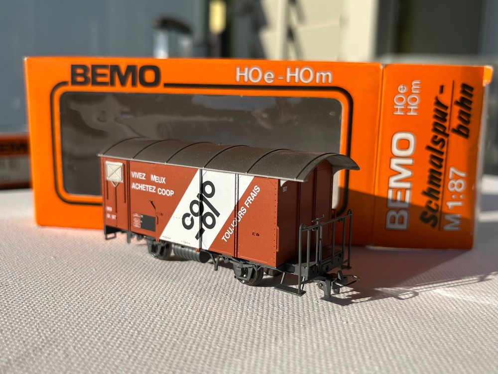 BEMO MOB Güterwagen H0m | Kaufen auf Ricardo