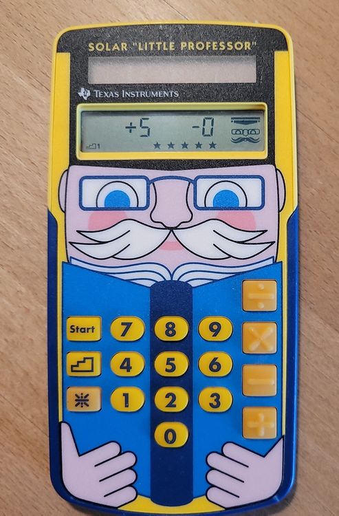Lernrechner - Little Professor Solar von Texas Instruments | Kaufen auf ...