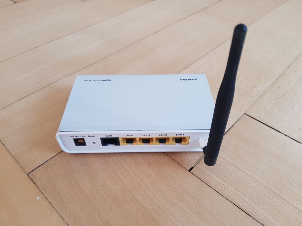 WLAN Router Siemens Gigaset SE361 | Kaufen auf Ricardo