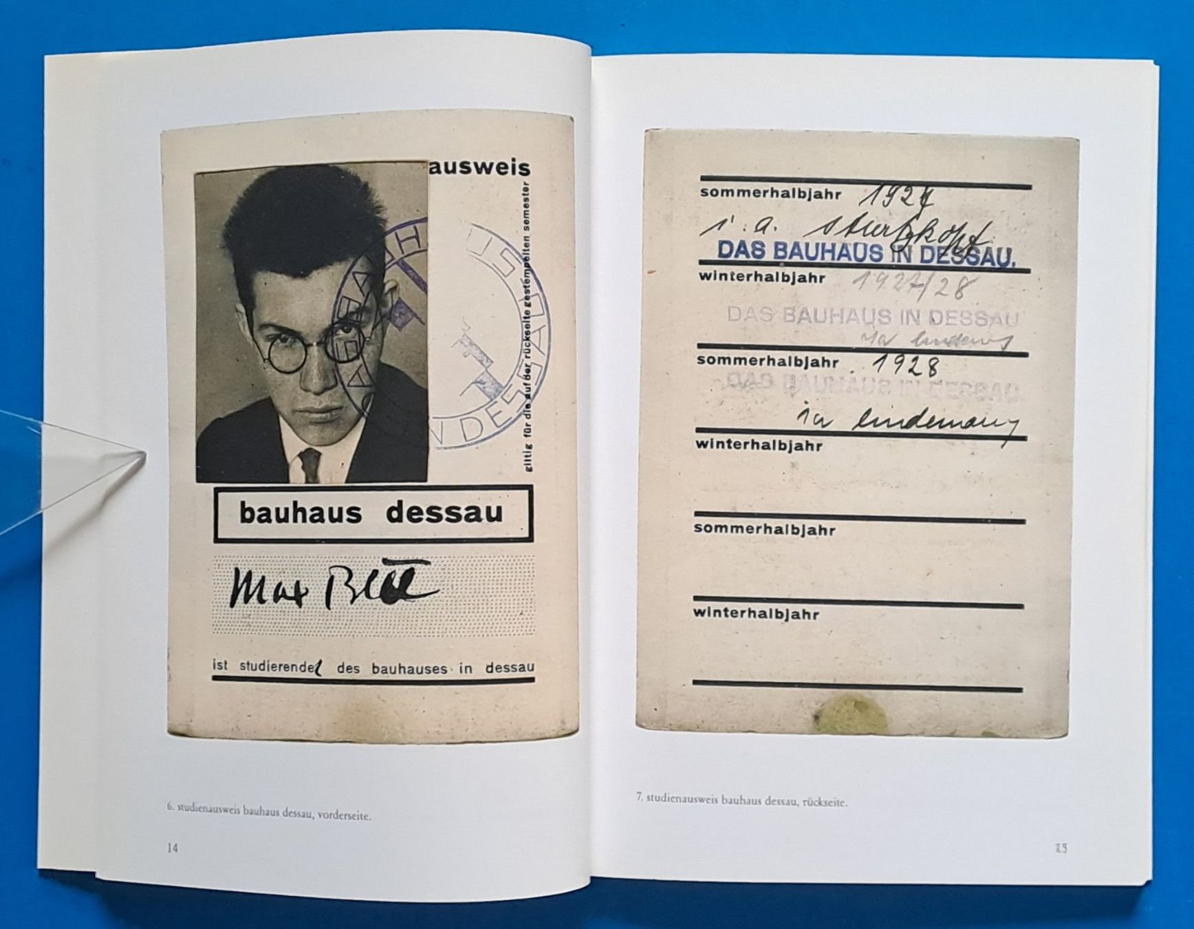 Jakob Bill: Max Bill am Bauhaus. EA 2008 m. Beigabe Plakat (Gebraucht ...