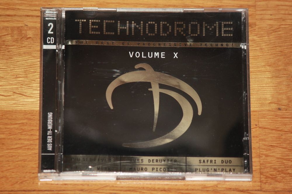 TECHNODROME Volume X (2CD - best of progressive techno) (Gebraucht) in ...