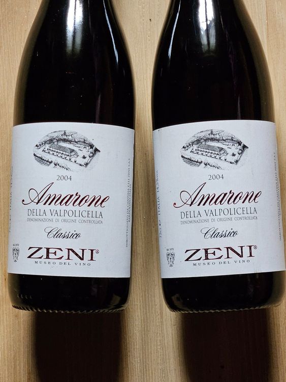 Amarone Della Valpolicella Zeni. 2 Flaschen. 2004 | Kaufen auf Ricardo
