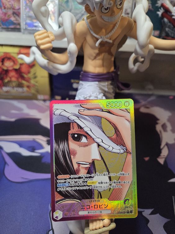 One Piece Card Game OP09-062 Nico Robin L Alt Para Leader (Neuf (Voir ...