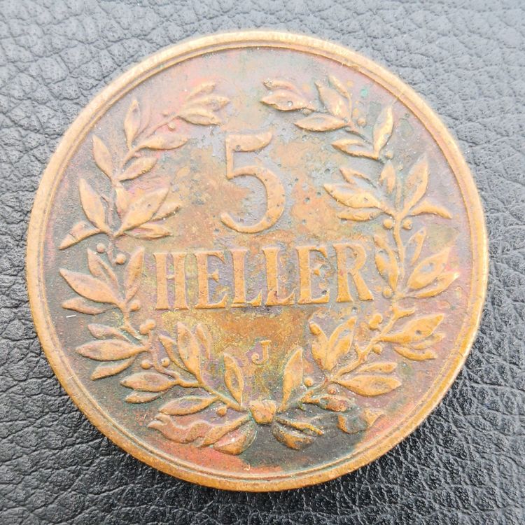 5 Heller Deutsch Ostafrika 1908 J (Hamburg) Bronze (Gebraucht) in Rümlang für CHF 29 – mit ...