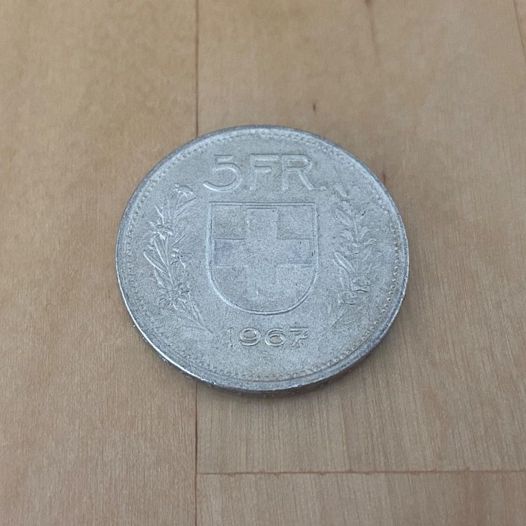 5 Franken 1967 | Kaufen auf Ricardo