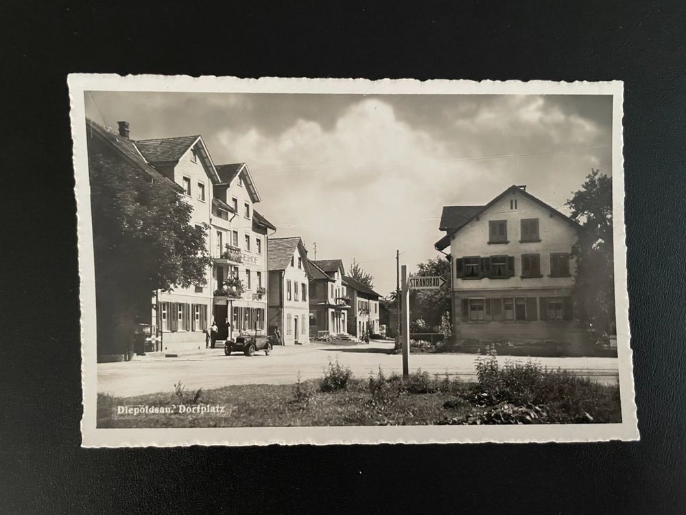 AK SG Diepoldsau, Dorfplatz (Rheintal) (Gebraucht) in Thal für CHF 11 – mit Lieferung auf ...