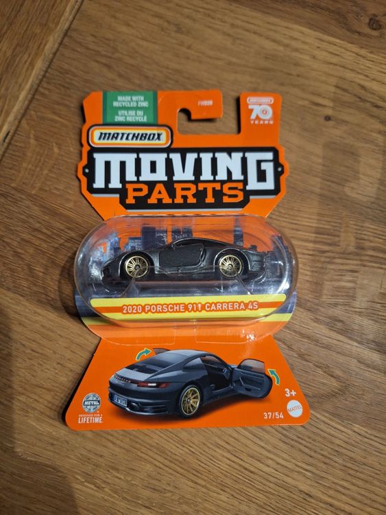 Matchbox Moving Parts 2023 2020 Porsche 911 Carrera 4S 37/54 (Neu und ...