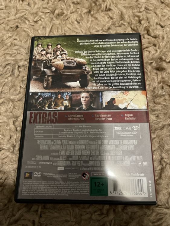 DVD Monuments Men - Ungeöhnliche Helden - Top Zustand! (Gebraucht) in ...