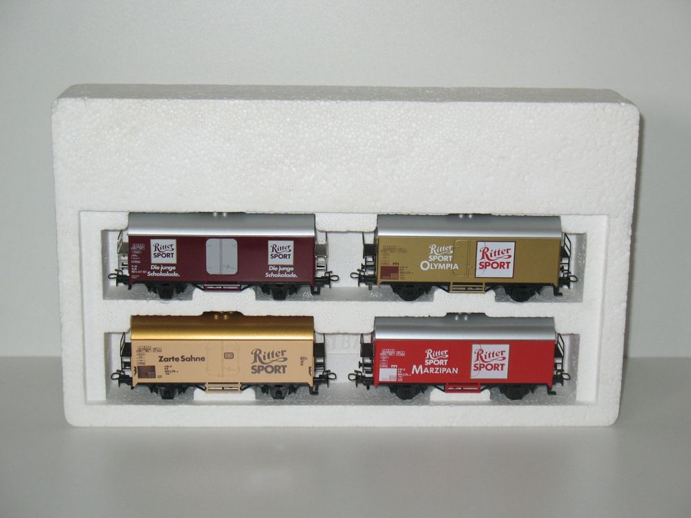 Güterwagenzug "Ritter Sport" in H0~ von Märklin (Gebraucht) in Ettiswil ...