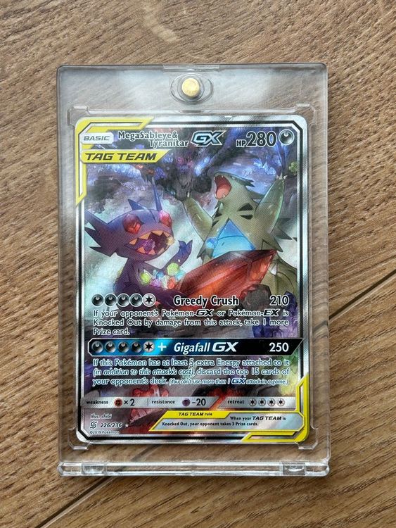 Mega Sableye & Tyranitar GX 226/236 - Pokémon TCG - EN | Kaufen auf Ricardo