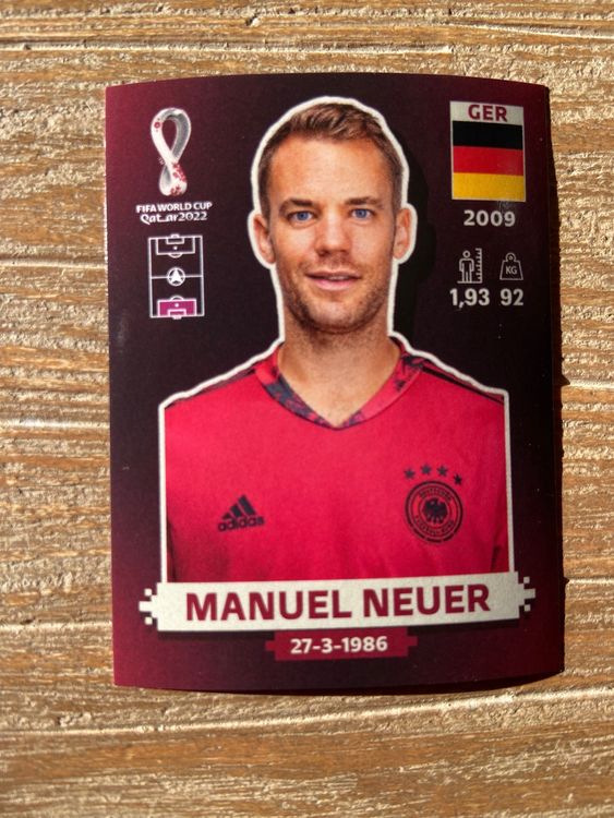 WM 2022 PANINI QATAR - GER 3 | Kaufen auf Ricardo