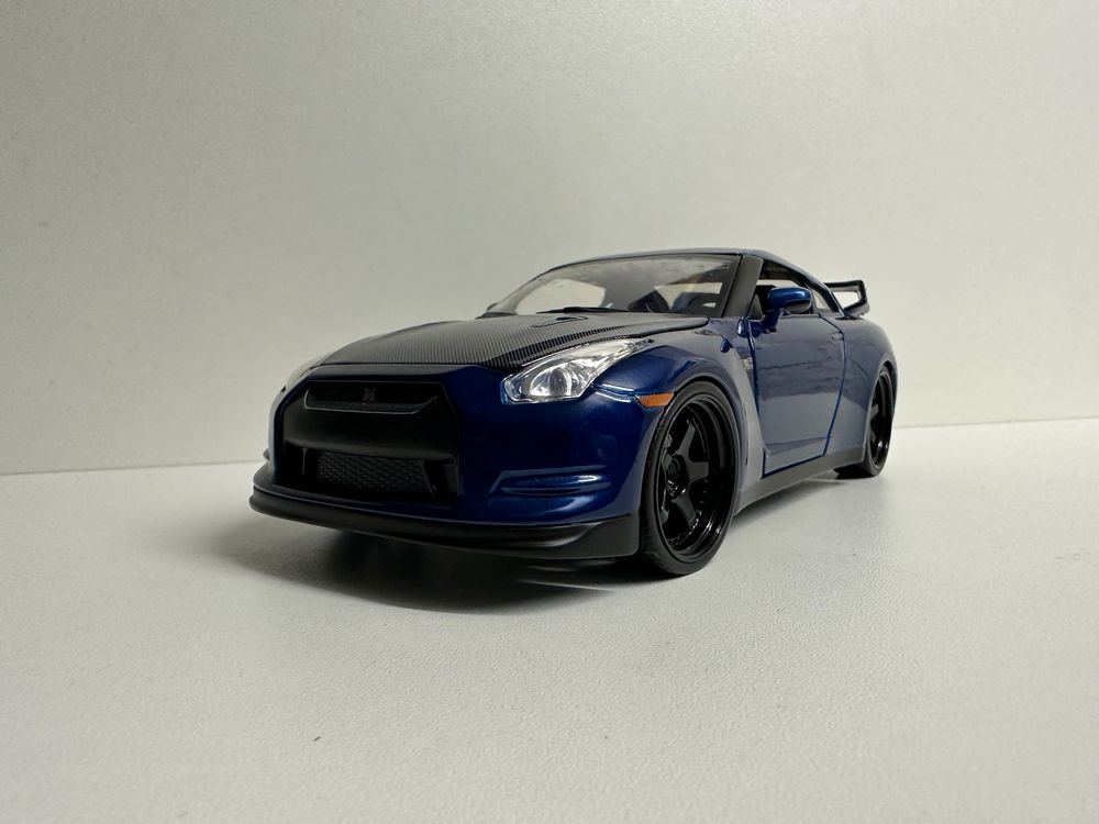 Nissan GT-R (GTR R35) 1:24, blau, Fast&Furious, Jada Toys | Kaufen auf ...