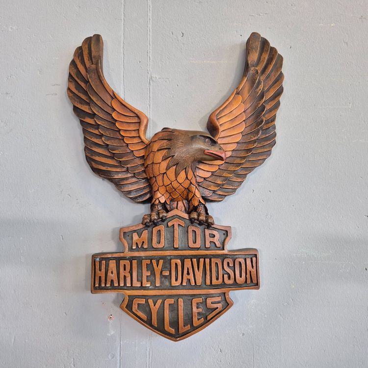 1980 Harley-Davidson Motor Cycles Adler Wandbild Wanddeko (Gebraucht ...