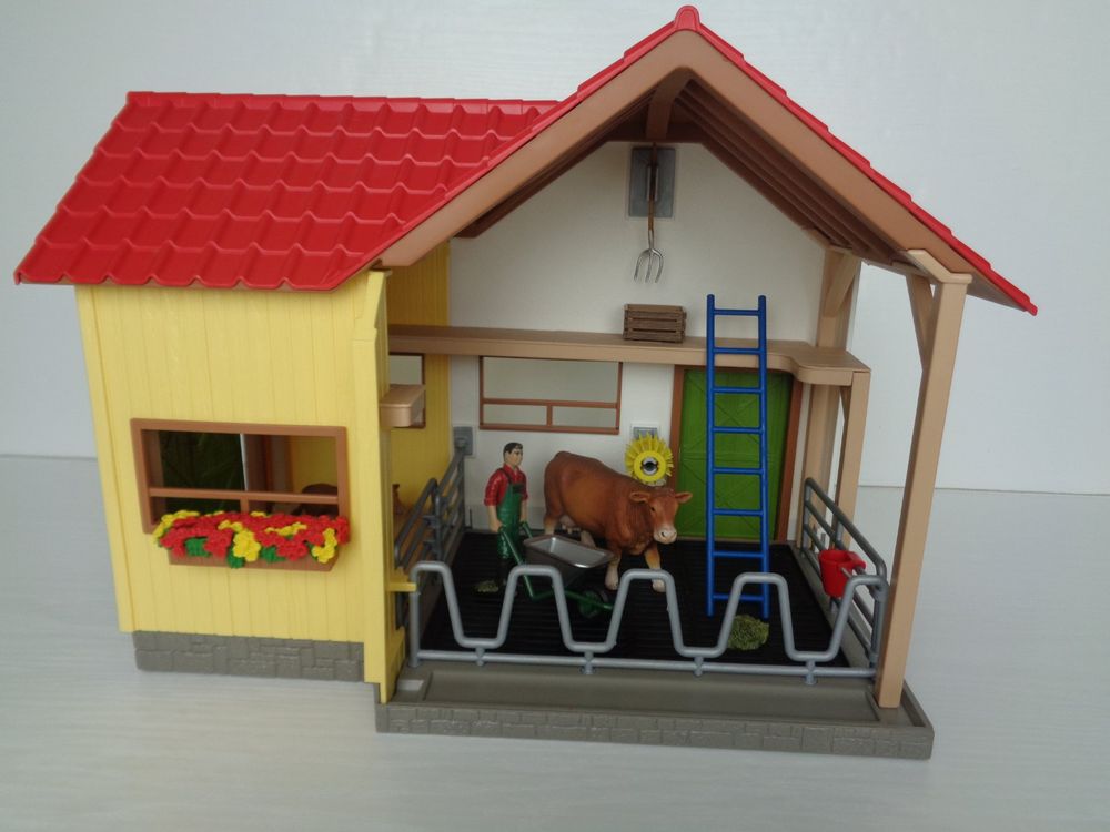 Schleich Farm World 42334 - Scheune mit Tieren (Gebraucht) in Chur für ...