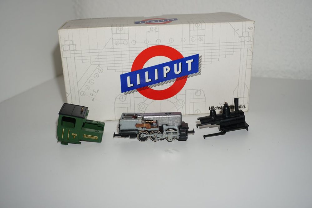 Liliput - WB 5 Waldenburgbahn G.Thommen defekt H0e (Defekt) in Matten b ...