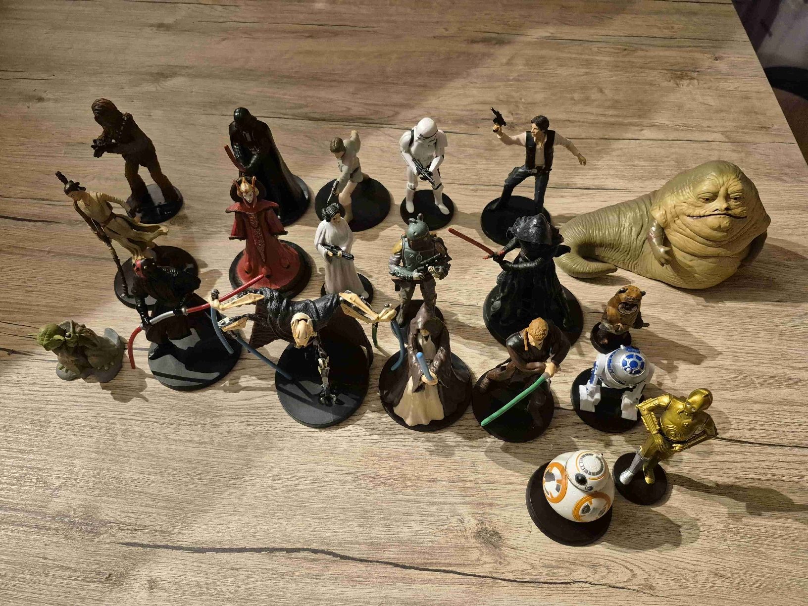 Collection Figurines Star Wars - Episode I à IX - État bon (D'occasion ...