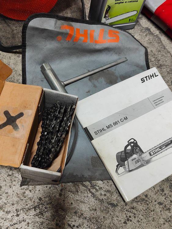 Kettensäge Stihl MS 661 C-M mit Light Lang - Schwert 63 cm (Neu (gemäss ...