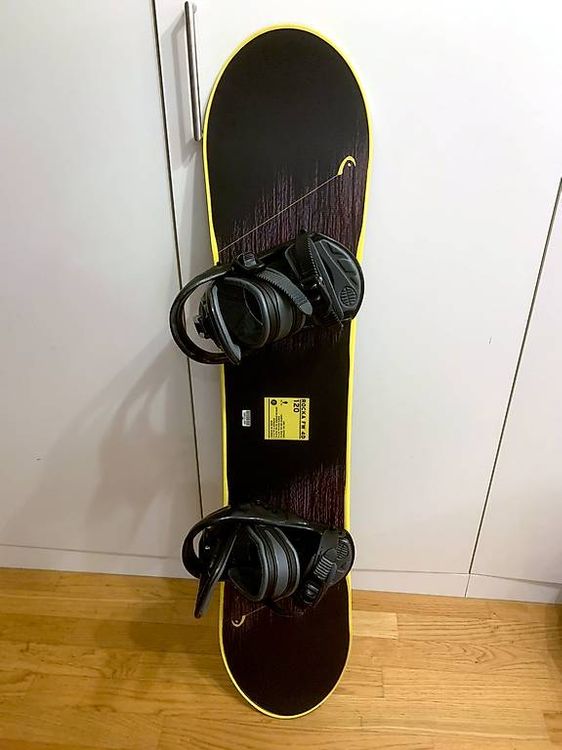 Snowboard HEAD 120 cm mit Bindungen, sehr guter Zustand (Gebraucht) in ...