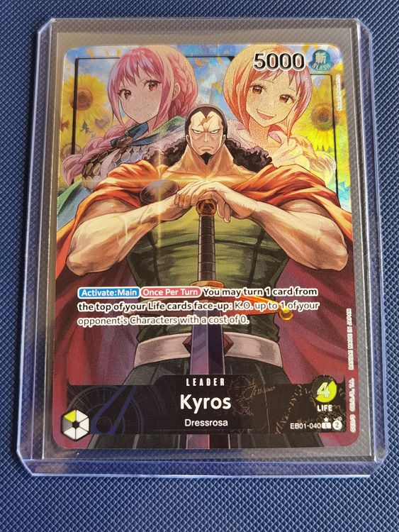 One Piece TCG Kyros Leader AA EB01 (Gebraucht) in Zollikofen für CHF 10 ...