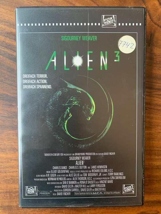 Alien 3 / VHS (Gebraucht) in Opfikon für CHF 7.9 – mit Lieferung auf ...