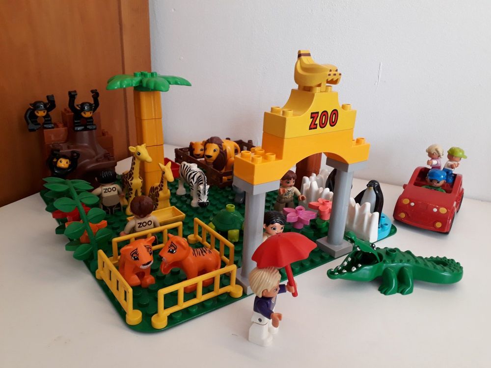 LEGO DUPLO Zoo mit grosser Bauplatte | Kaufen auf Ricardo