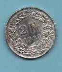 2 Fr. 1963 Silber (Gebraucht) in LIESTAL für CHF 5 – mit Lieferung auf Ricardo kaufen