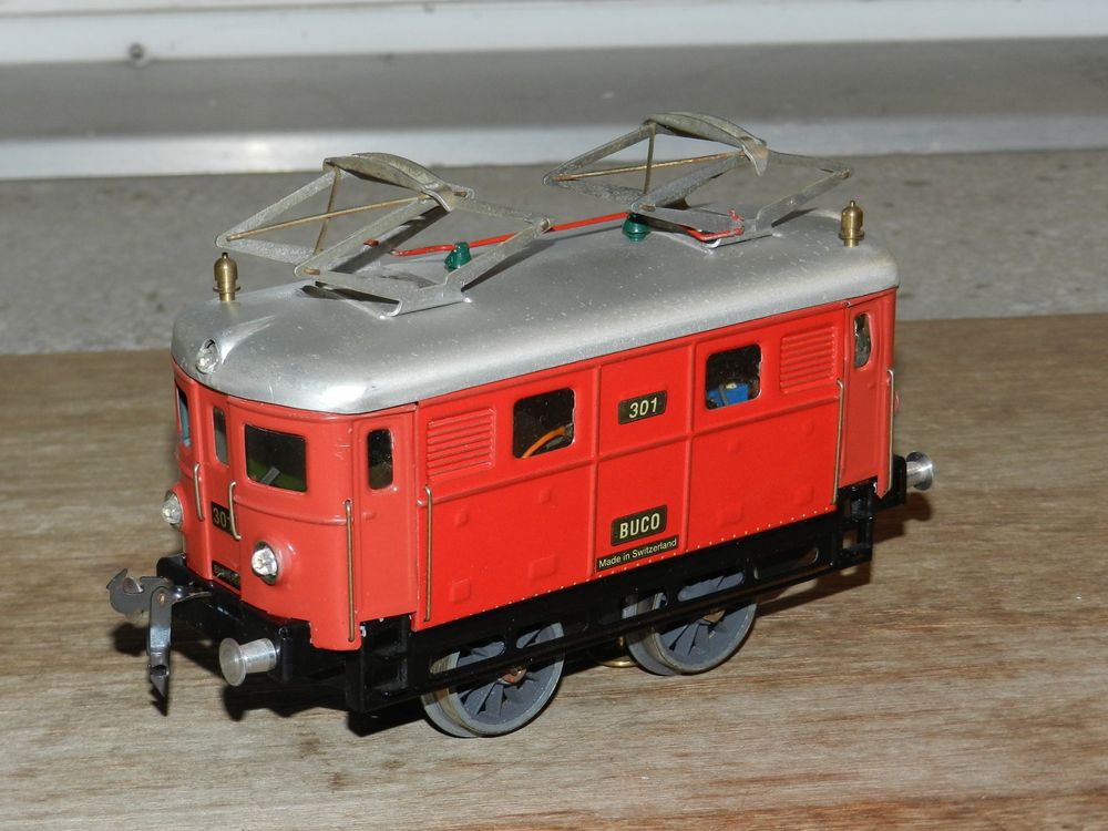 Buco (Krähenbühl) Spur 0 3L GL E-Lok 301 mit Maxon Antrieb (Gebraucht ...