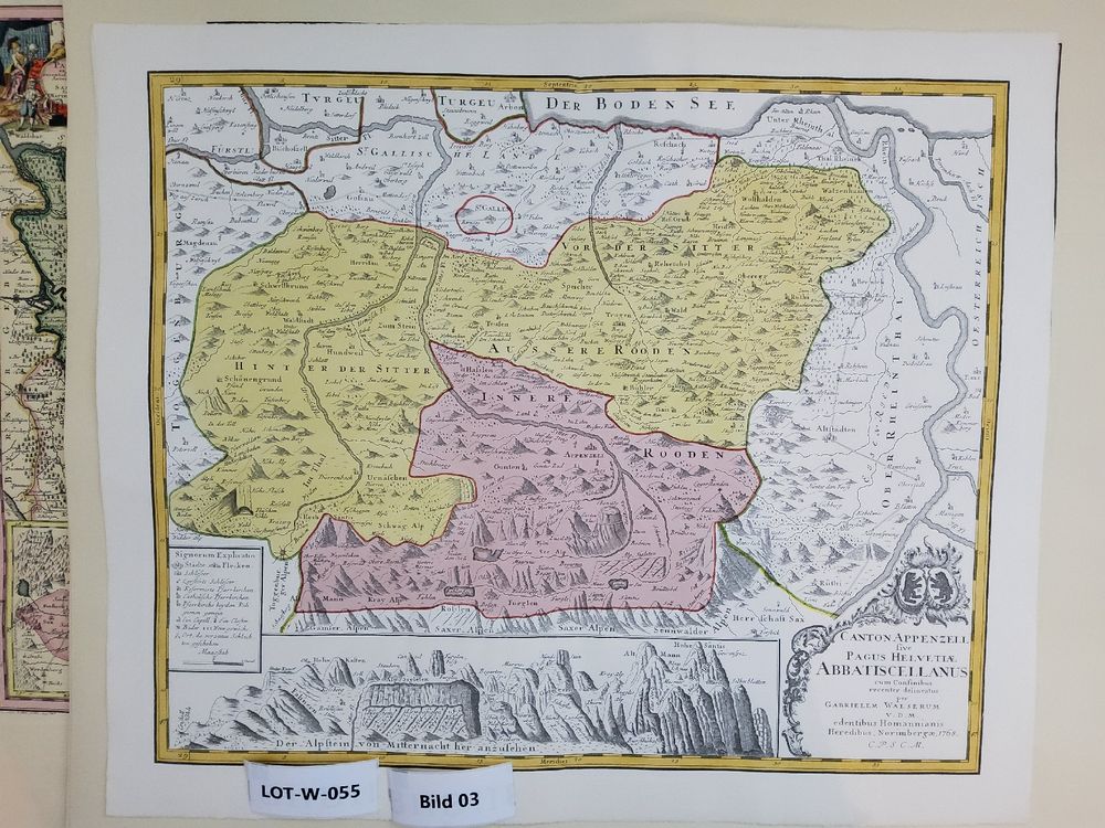 Schweizer Landkarten 45 Stück // LOT-Nr-055 (Gebraucht) in Hauptwil für CHF 4500 – nur Abholung ...