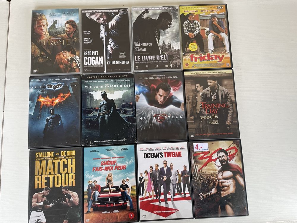 12 Supers Films DVD - soirees Cinéma amis famille TV 🍿📺 (Gebraucht) in Denges für CHF 38.5 – mit ...