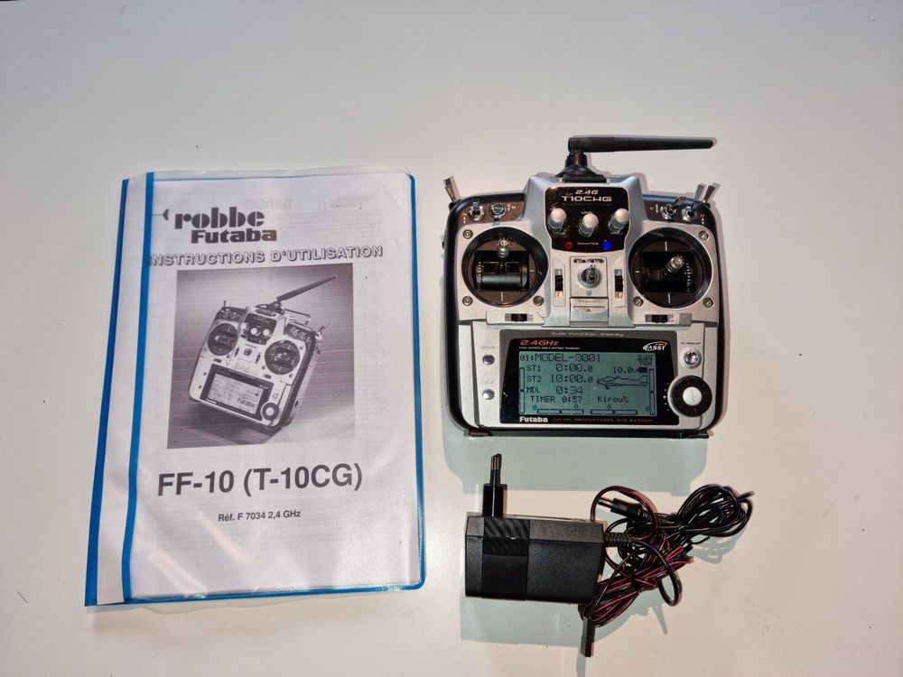 Futaba T10CHG + pupitre (Gebraucht) in Charrat für CHF 70 – mit ...