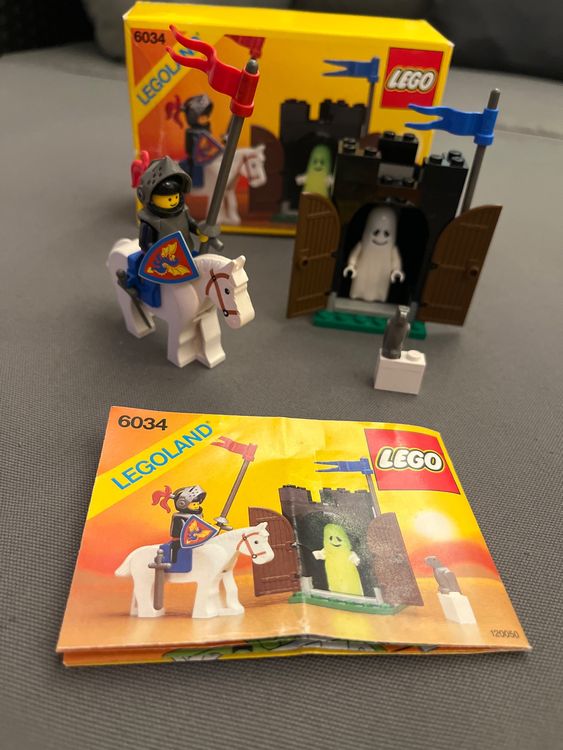 LEGO 6034 Black Monarch’s Ghost Castle OVP & Anleitung (Gebraucht) in ...