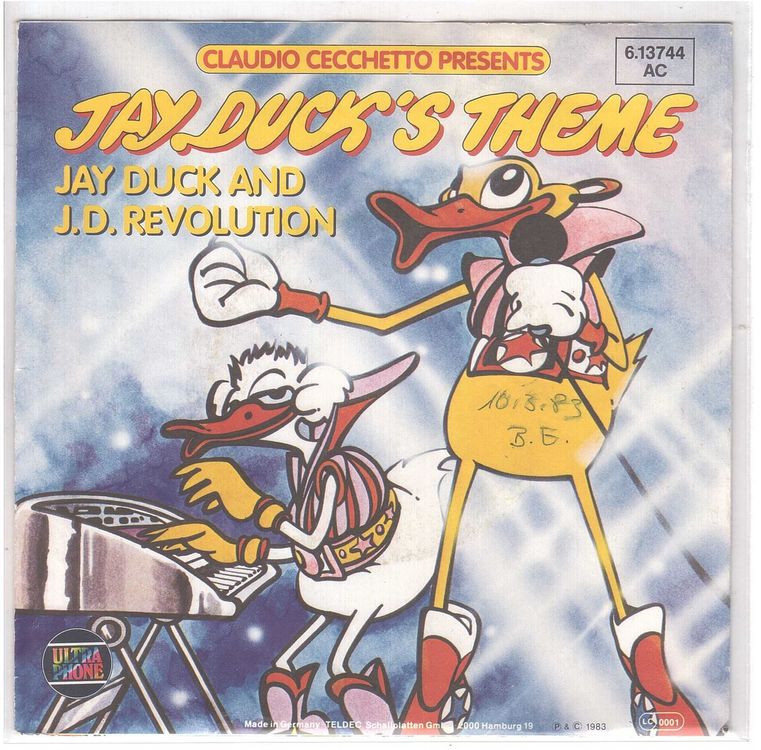 Single7 Jay Duck's Theme - jay duck and j.d. rev (Gebraucht) in Oberwil ...