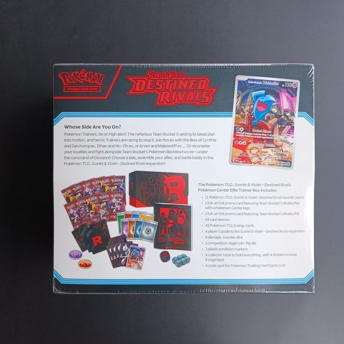 Pokémon Center Destined Rivals Elite Trainer Box ETB! Neu! (Neu und ...