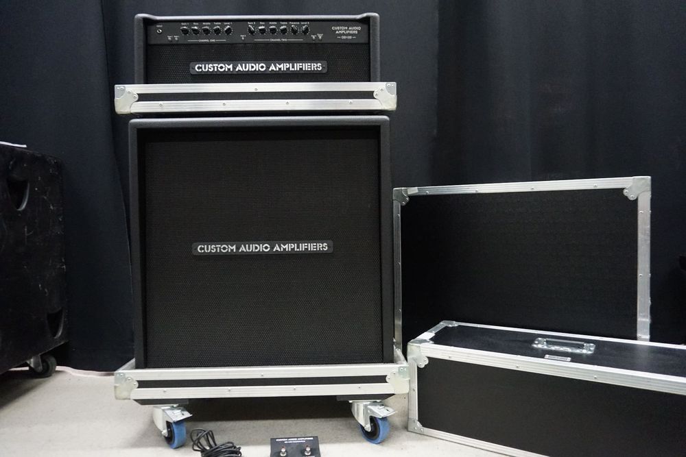 Custom Audio Amplifier OD-100 4x12 Cabinet (Gebraucht) in Ortschwaben ...