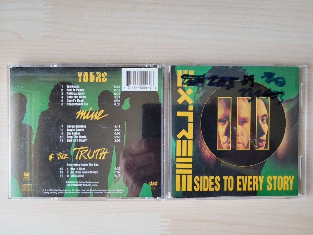 CD Extreme - III Sides To Every Story, 1992 | Kaufen auf Ricardo
