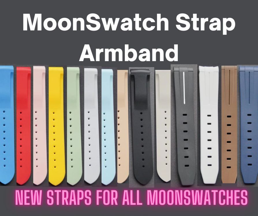 MoonSwatch Armband, Strap in allen Farben GRATIS LIEFERUNG (Neu und originalverpackt) in für CHF ...