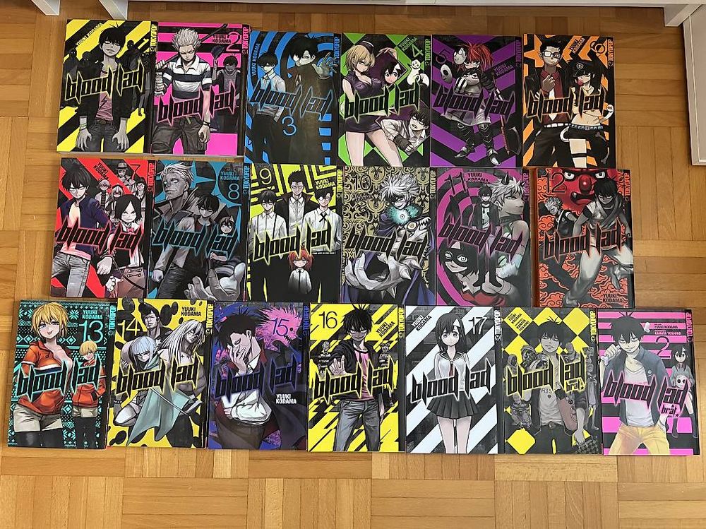 Manga Reihe Blood Lad & Blood Lad Brat komplett (Gebraucht) in ...