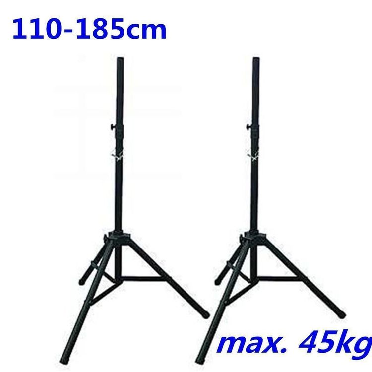 2x PA-Boxen Stativ Boxenständer zu 185cm (Neu (gemäss Beschreibung)) in ...