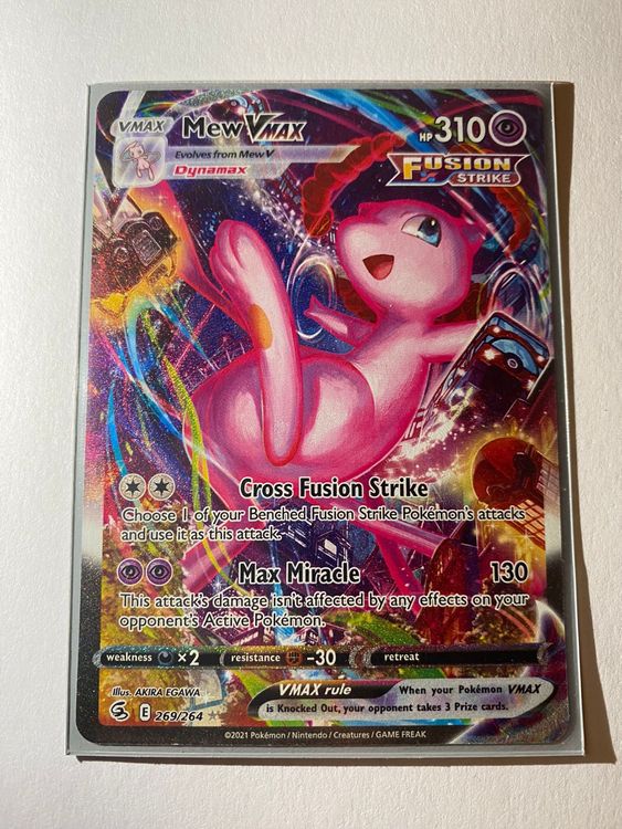 Carte Pokémon rare - Mew VMAX (FST 269) (Gebraucht) in Fribourg für CHF ...