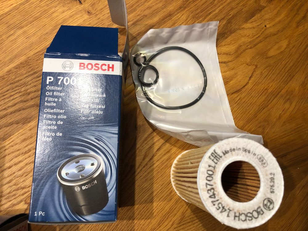 BOSCH P 7001 Ölfilter für Mercedes und Jeep- 1 Stück (Neu und ...