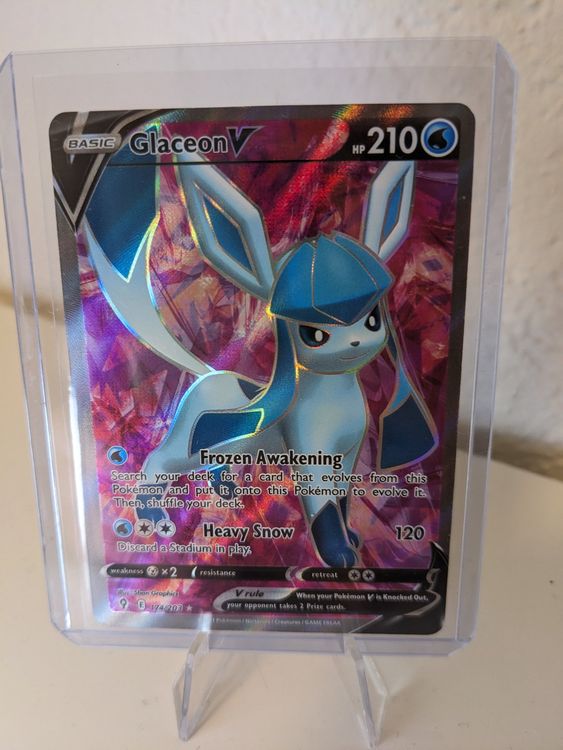Pokemon Evolving Skies - Glaceon V ( EN ) ab 1Fr!!! | Acheter sur Ricardo