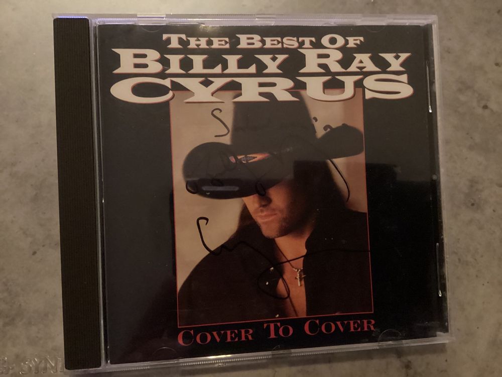 The Best Of Billy Ray Cyrus - Cover To Cover / signierte CD | Kaufen ...