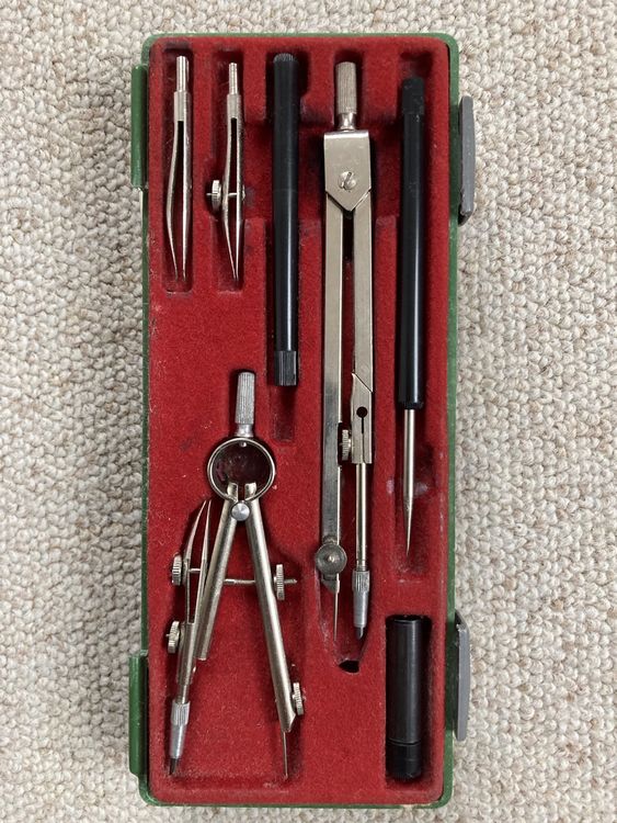 Zirkel Geometrie-Set Vintage Schule Zeichnen | Kaufen auf Ricardo
