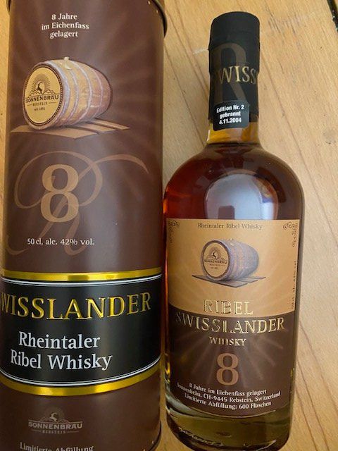 Sonnenbräu Ribel - Swisslander Ribel Whisky 8 Jahre | Kaufen auf Ricardo