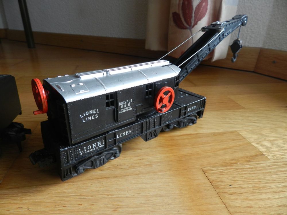 LIONEL SCOUT110-Dampflok12V mit Krahnwagen Spur0 | Kaufen auf Ricardo