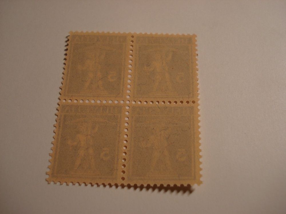 4erblock Tellenbub 5 Rp, ** grau (Gebraucht) in Niederwil AG für CHF 1 ...