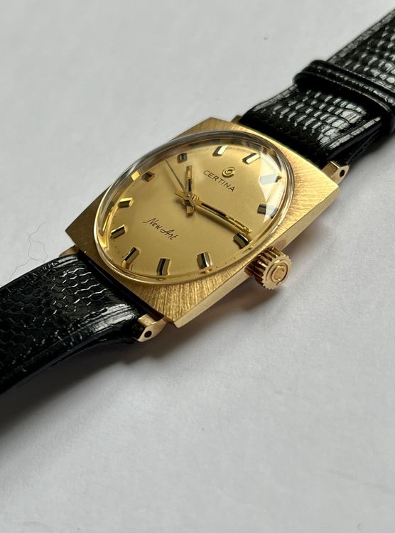 CERTINA 1960/70s New Art vintage Uhr Handaufzug NOS (Gebraucht) in Zürich für CHF 90 – mit ...