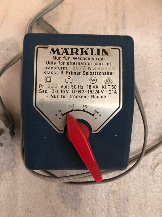 Märklin Super Trafo | Acheter sur Ricardo