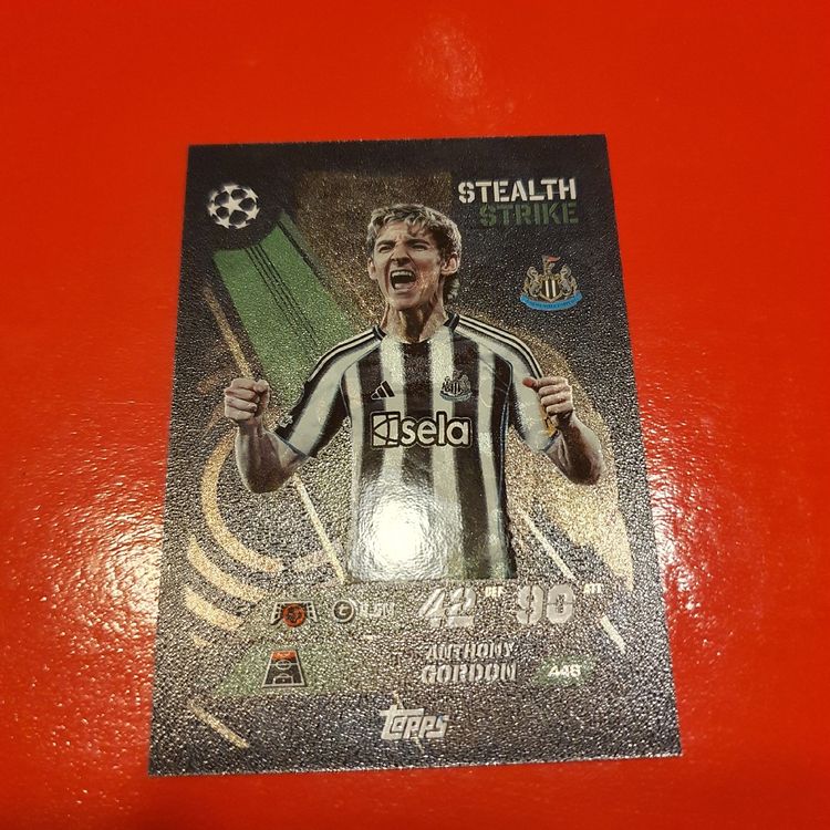Carte de Foot Topps Anthony Gordon Stealth Strike Rare (Neuf (Voir ...