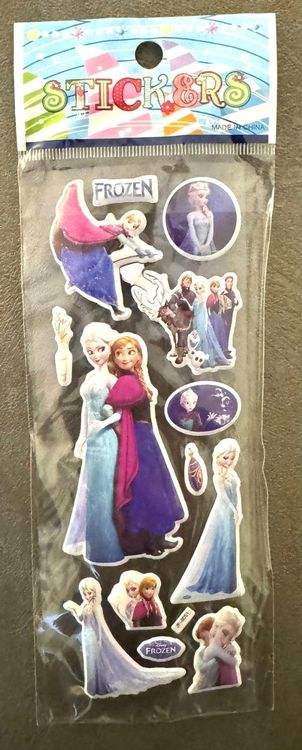 1x 3D - Sticker für Kinder - Disney Frozen | Stickers | 3 D | Kaufen ...